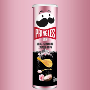 Pringles Himalyan pink salt & rose flavor 110gr - H.A.G INTER CO., LTD