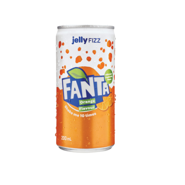 Fanta Jelly Fizz - Orange limited edition 200ml - H.A.G INTER CO., LTD