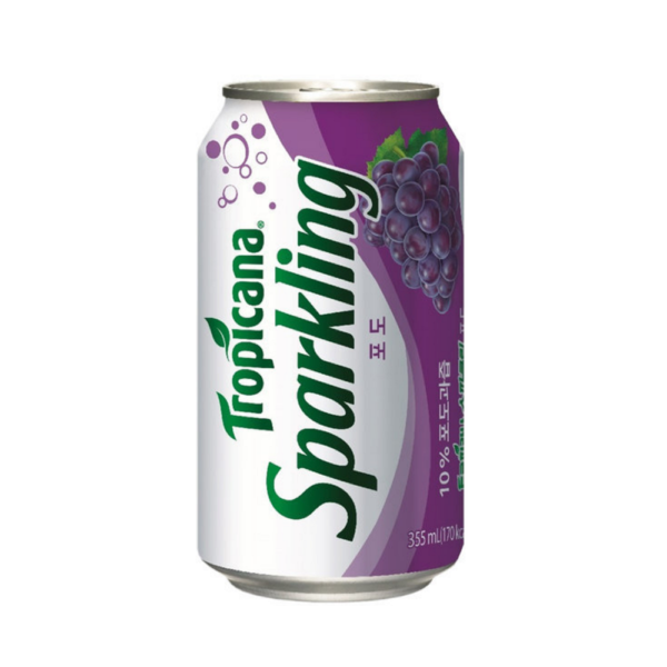 Tropicana grape flavor can 355ml - H.A.G INTER CO., LTD