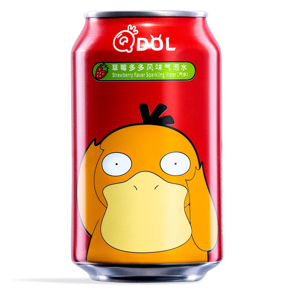 Qdol Pokemon Sparkling Water – Strawberry Flavour – 330ml - H.A.G INTER ...