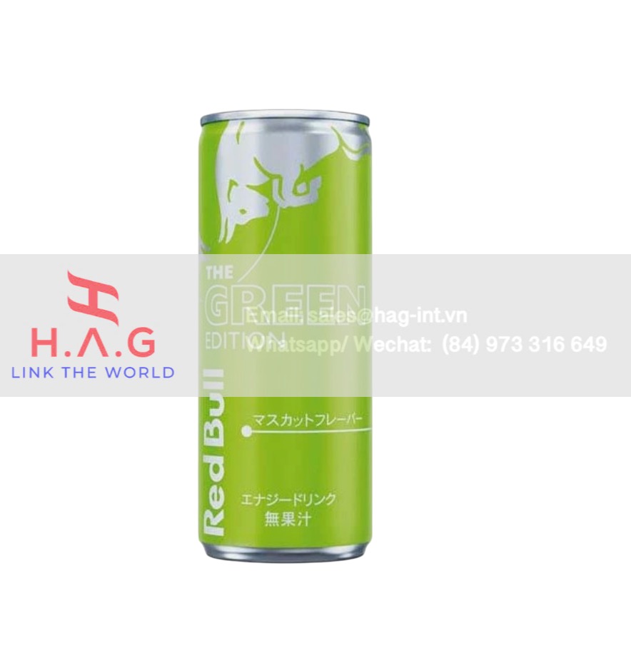 Red Bull green edition muscat grape energy drink 250ml - H.A.G INTER CO ...